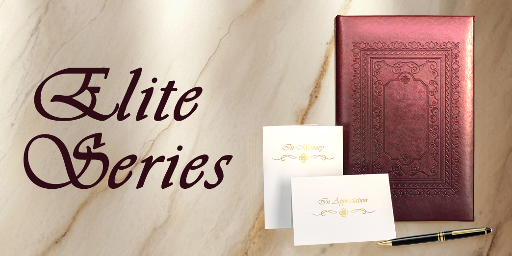 Premium Funeral Stationery - Elite Series by Hilton Funeral Supply