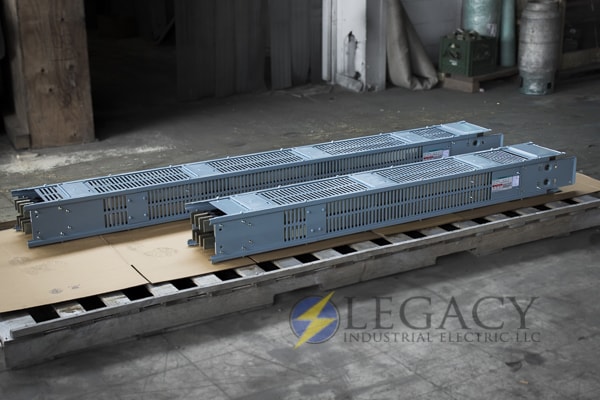 Siemens 2000 amp XL-U Custom Bus Duct Sections
