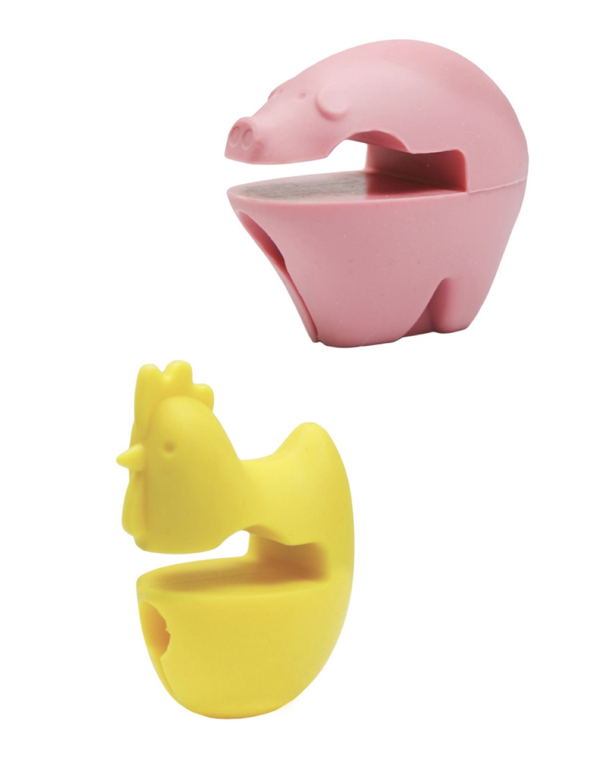 Chicken & Pig Pot Clip Display