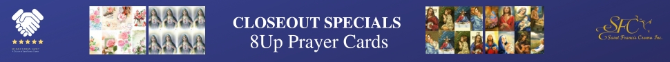 8up Prayer Cards - Limited Sale