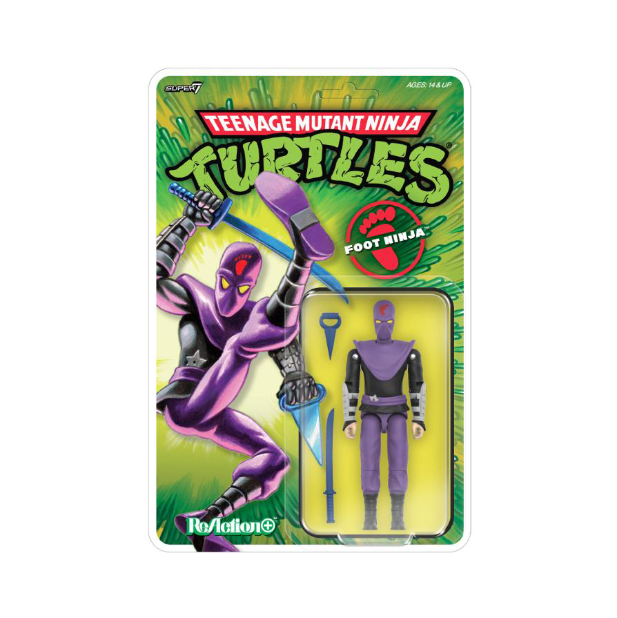 Teenage Mutant Ninja Turtles ReAction+ Wave 01 - Foot Ninja