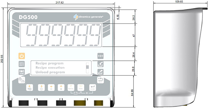 WeightechUSA Store Dinamica Generale Feeding Monitoring DG500-4CSPM ...
