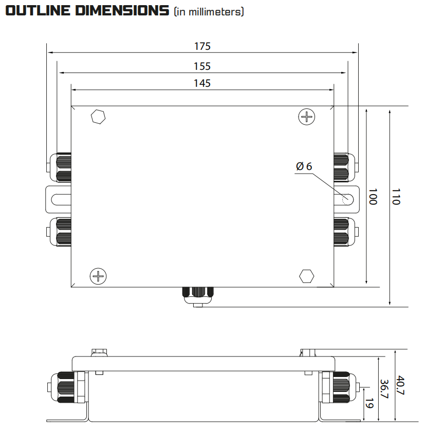 WeightechUSA Store WeightechUSA WTX-4 Stainless Steel 4 Channel ...