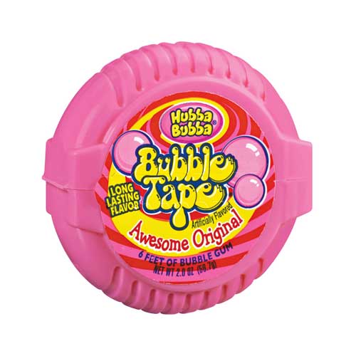 Bubble Tape Gum History from www.iSweet.ca