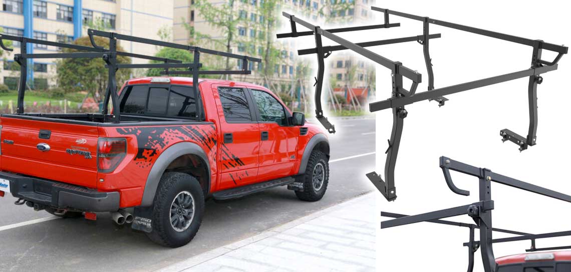 Enthuze Contractor Ladder Truck Bed Rack | AutoEQ.ca Canada