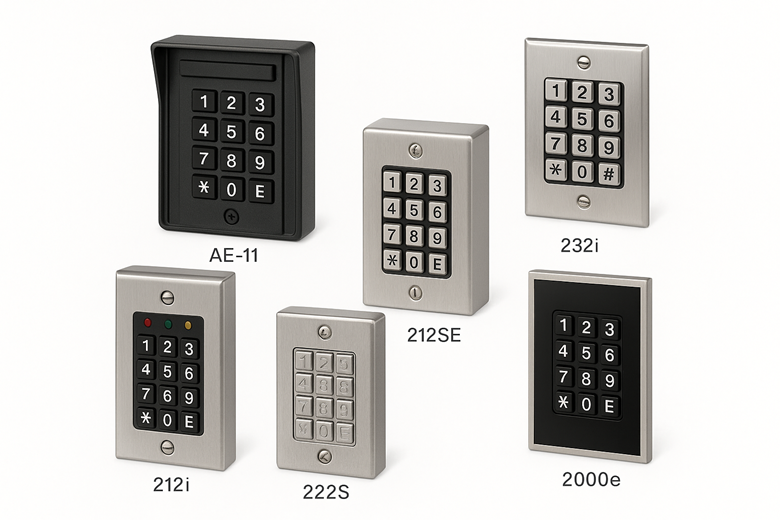 IEI Keypads | Entry Access Control Models AK-11, 212SE & More