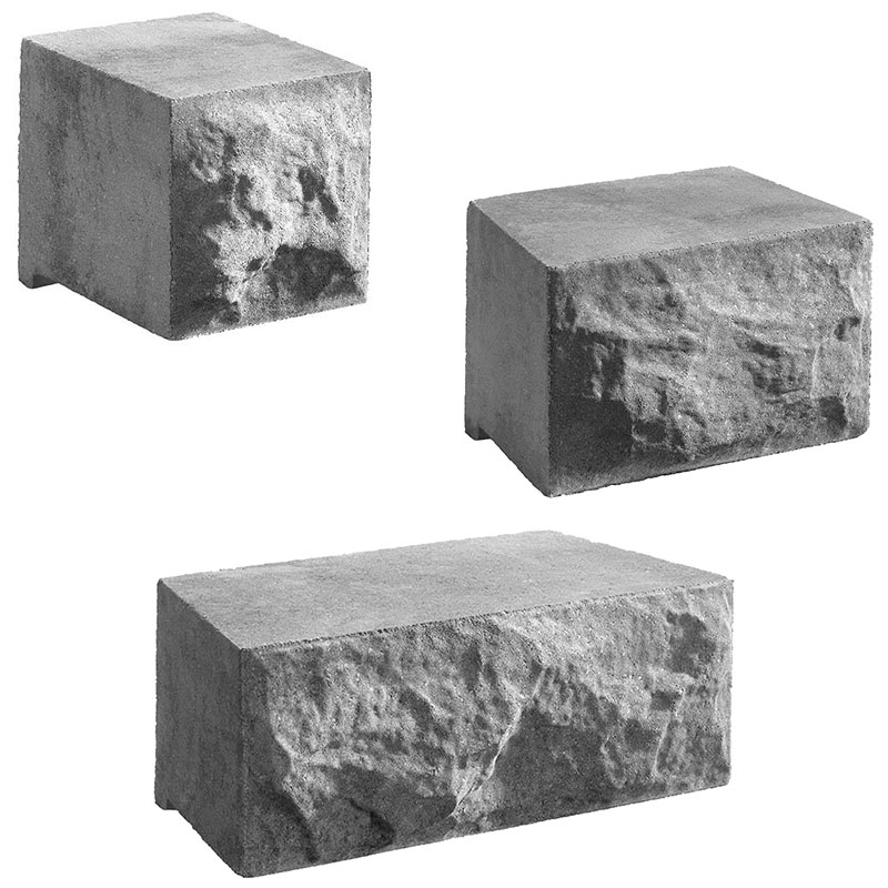 Belair® 2.0 - 6" Textured Retaining / Freestanding Wall - Belgard