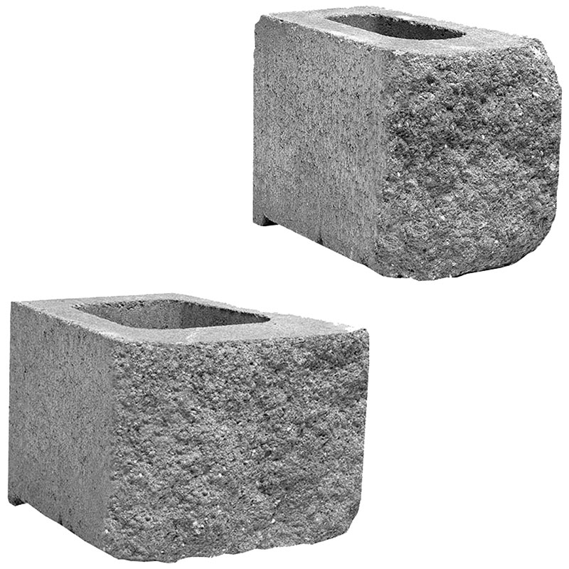Diamond® Pro Stone Cut - 8" Textured Retaining Wall Blocks - Belgard