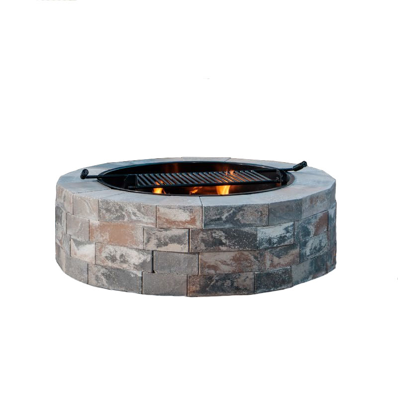 Easton - Smooth Texture Round Fire Pit Kit - Belgard