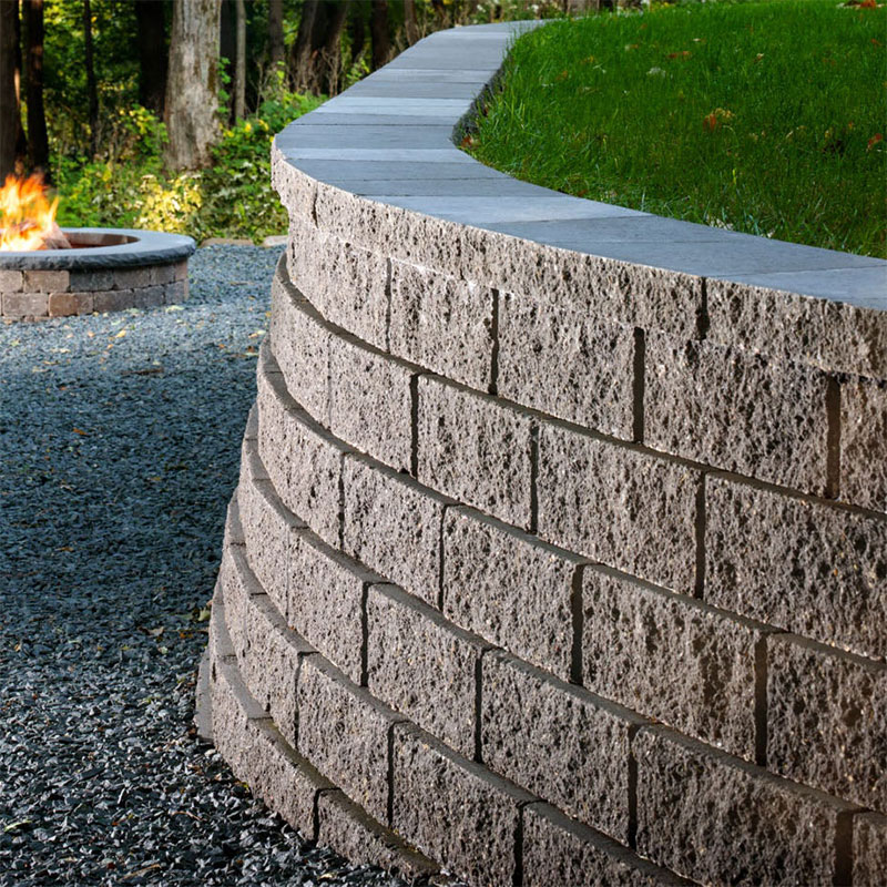 Diamond® Pro Air Straight Face - 4" Retaining Wall Cap - Belgard