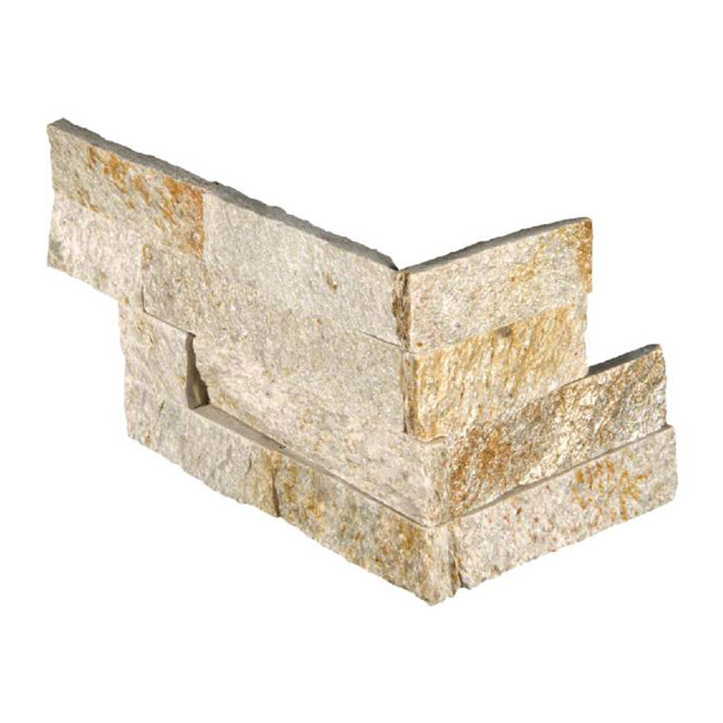 Rockmount Sparkling Autumn Quartzite Stacked Stone Ledger Panels