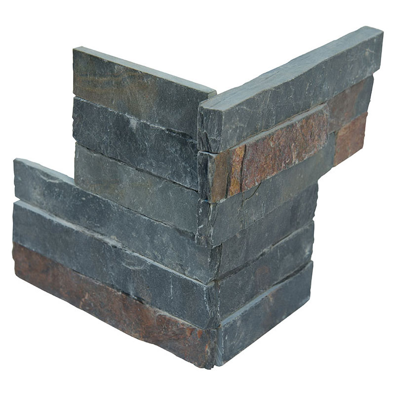 Sedona Multi Slate Stacked Stone Ledger Panels - Rockmount