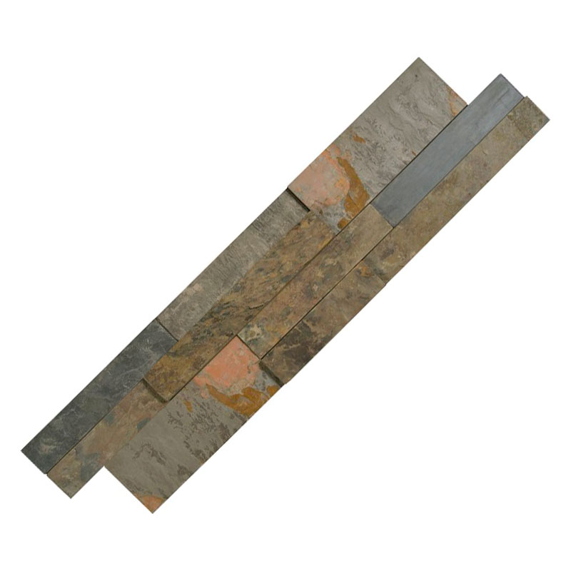 Rustic Gold Slate Stacked Stone Ledger Panels - Rockmount