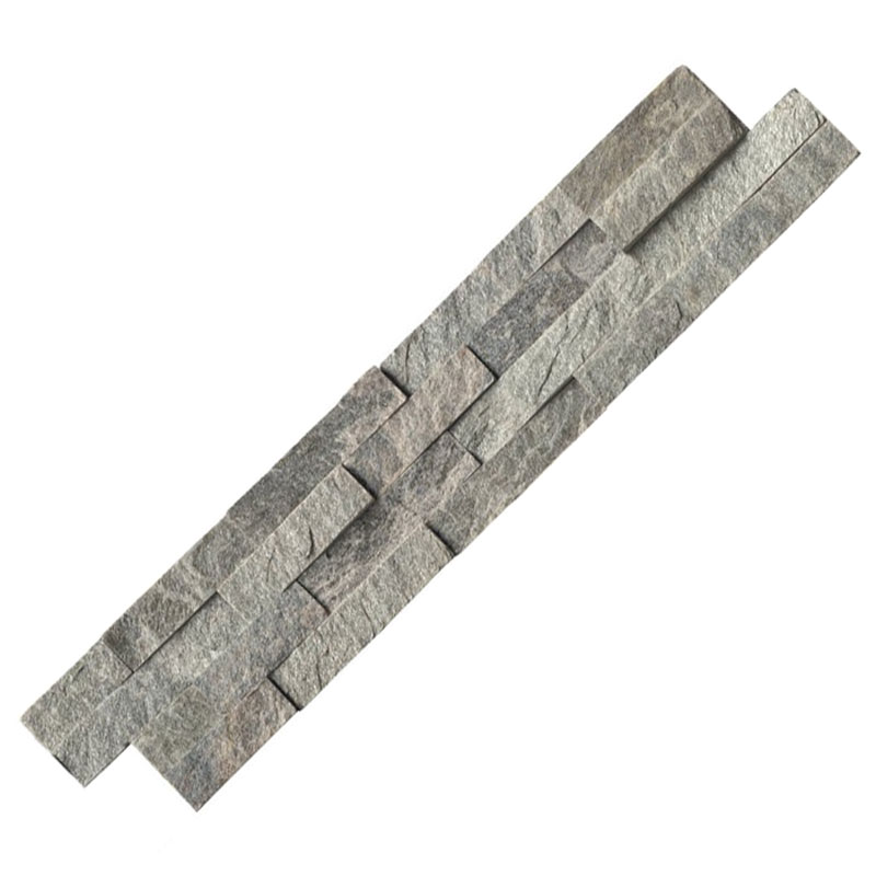 Blue Quartzite Stacked Stone Ledger Panels - Rockmount