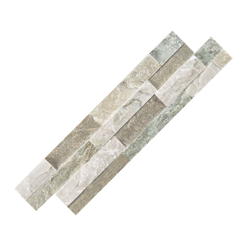 Sierra Blue Mini Quartzite Stacked Stone Ledger Panels - M-Series