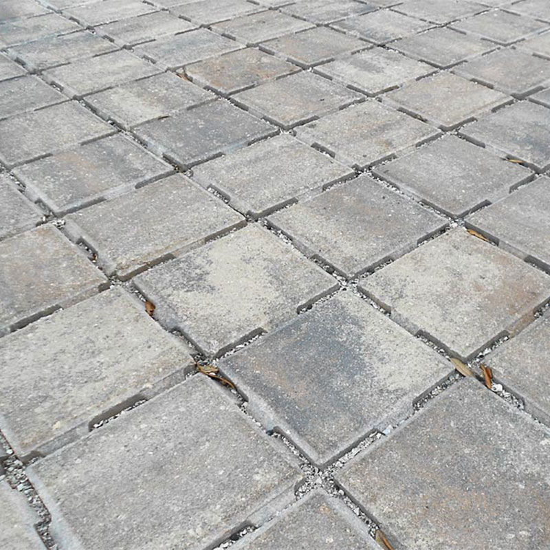 Tuscany Stone - 4" Tumbled Cobblestone Concrete Pavers - Tremron