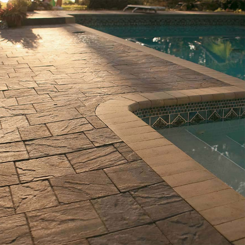 Tremron 4" Remodel Bullnose Coping