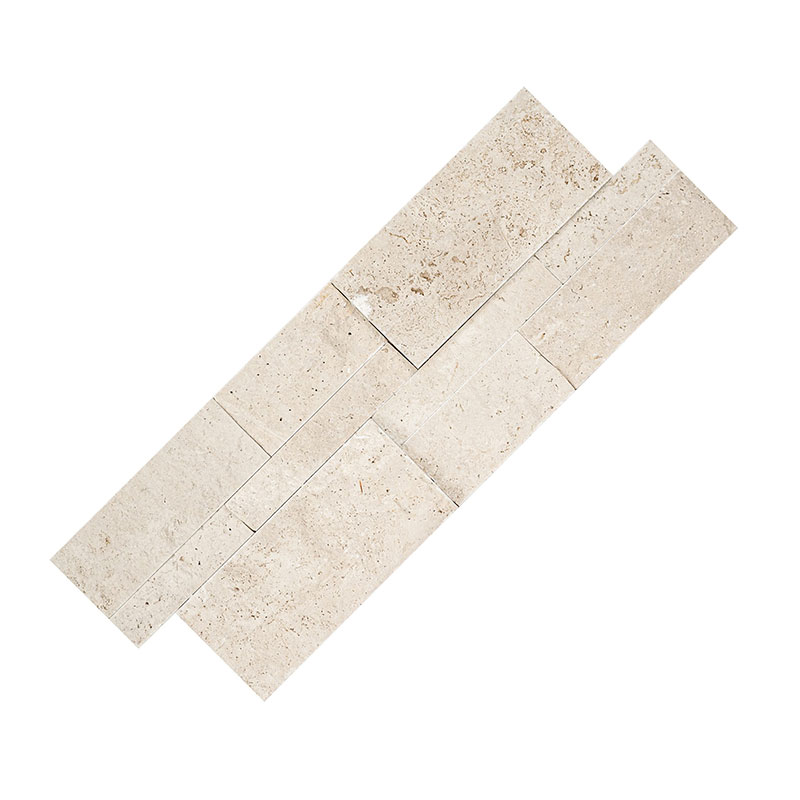 Roman Beige XL Travertine Stacked Stone Ledger Panels - XL-Rockmount