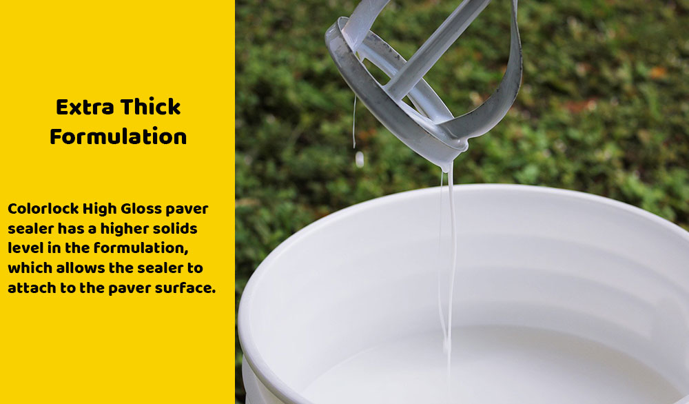 ColorLock High-Gloss 2-Part Waterbase Paver Sealer - Acrylux