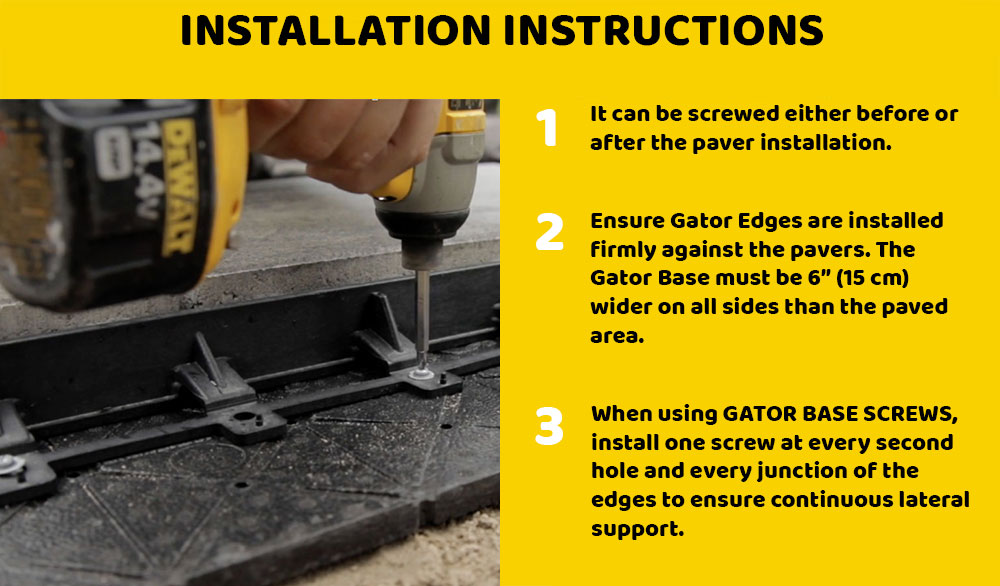 Gator Base Screws - 1/8 LD Hollow Anchor - Alliance-Gator