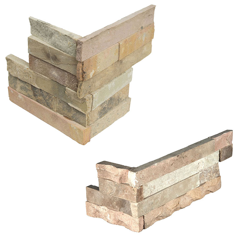 Beige Sandstone Stacked Stone Ledger Panels - Rockmount