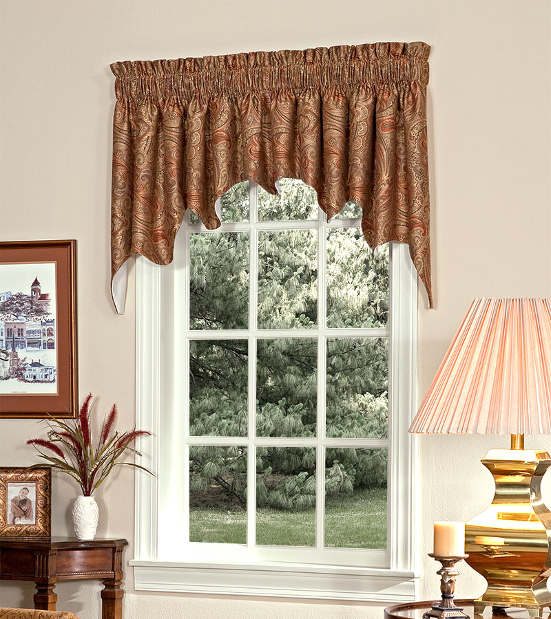 Scalloped Swags | Pretty Windows