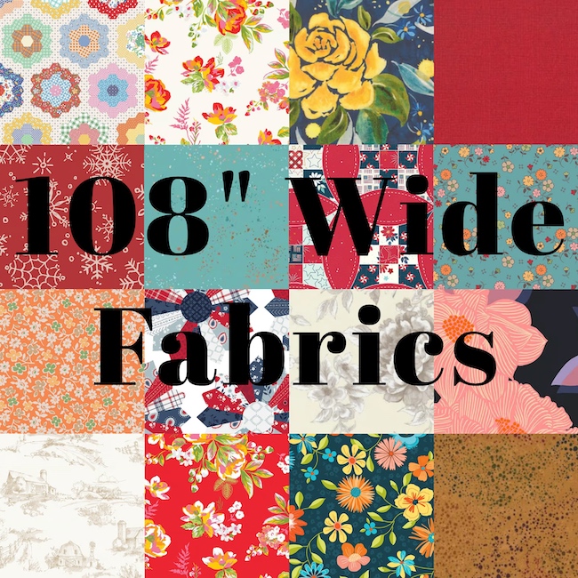 108"+ Wide Fabrics