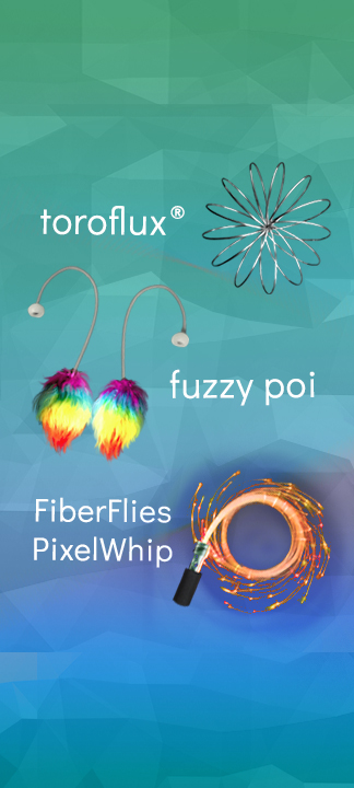flowtoys :: illuminated LED for flow arts, juggling, movement ...