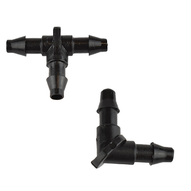 1/4" Fittings for Irrigation Tubing - Spaghetti Line Fittings | Saturn ...