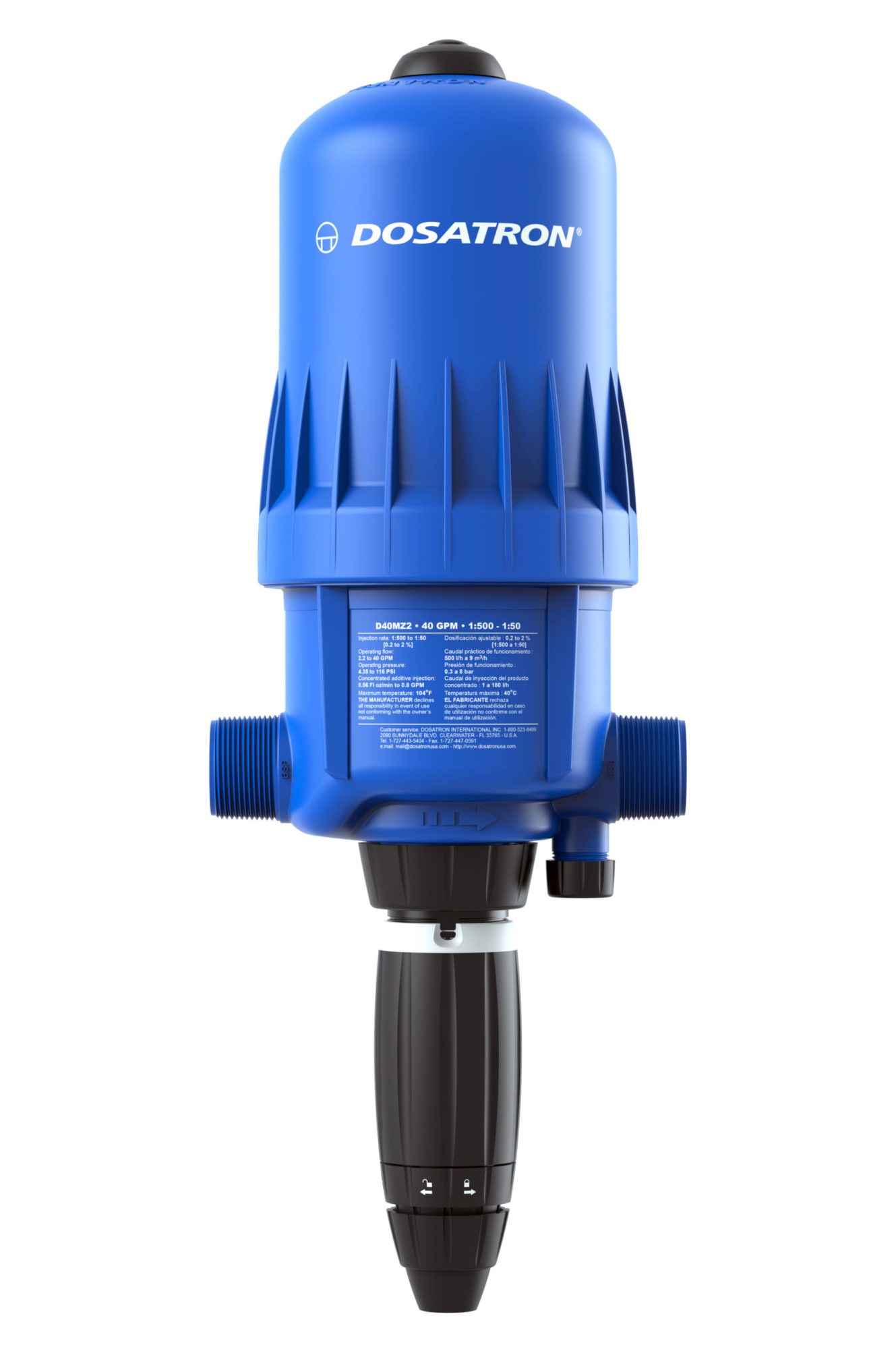 Dosatron 40 GPM 1.5" Fertilizer Injectors | Saturn Supply Co