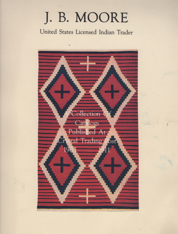 Posts - J. B. Moore Plate Rug from the Crystal Trading Post