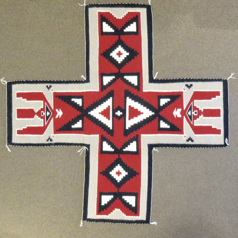Posts - Spider Woman Cross Navajo Weaving