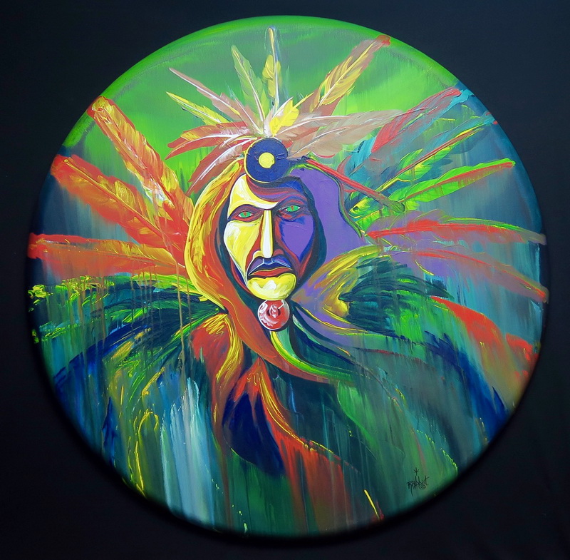 Posts - Bill Rabbit, Cherokee Artist (1946 - 2012)