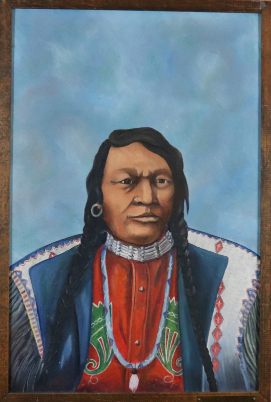 Posts - A Great Depression Painting of Ute Chief Ouray