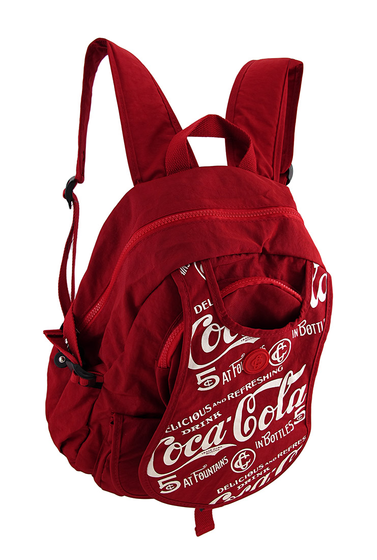 Nylon Coca-Cola Backpack