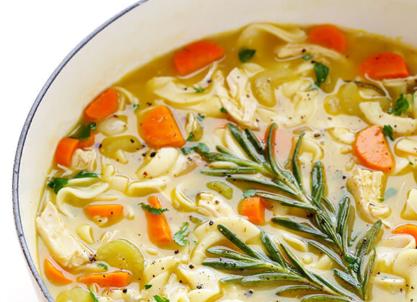 Once Upon A Chef: Rosemary Chicken Noodle Soup | Frederick County YMCA