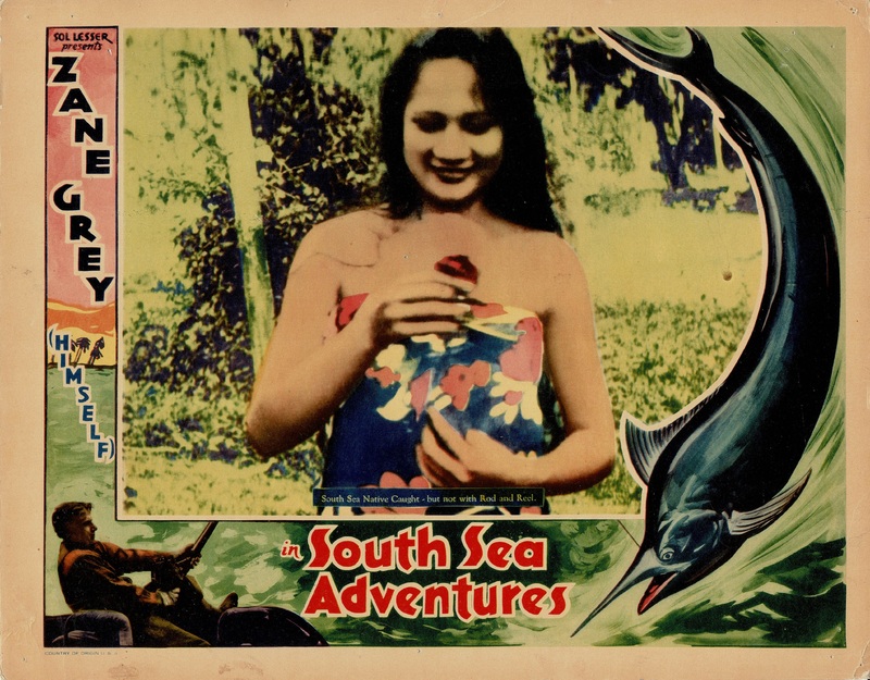 Movie poster Lobby Card #6 for Zane Grey movie South Seas Adventure · Movie Poster Images for ...