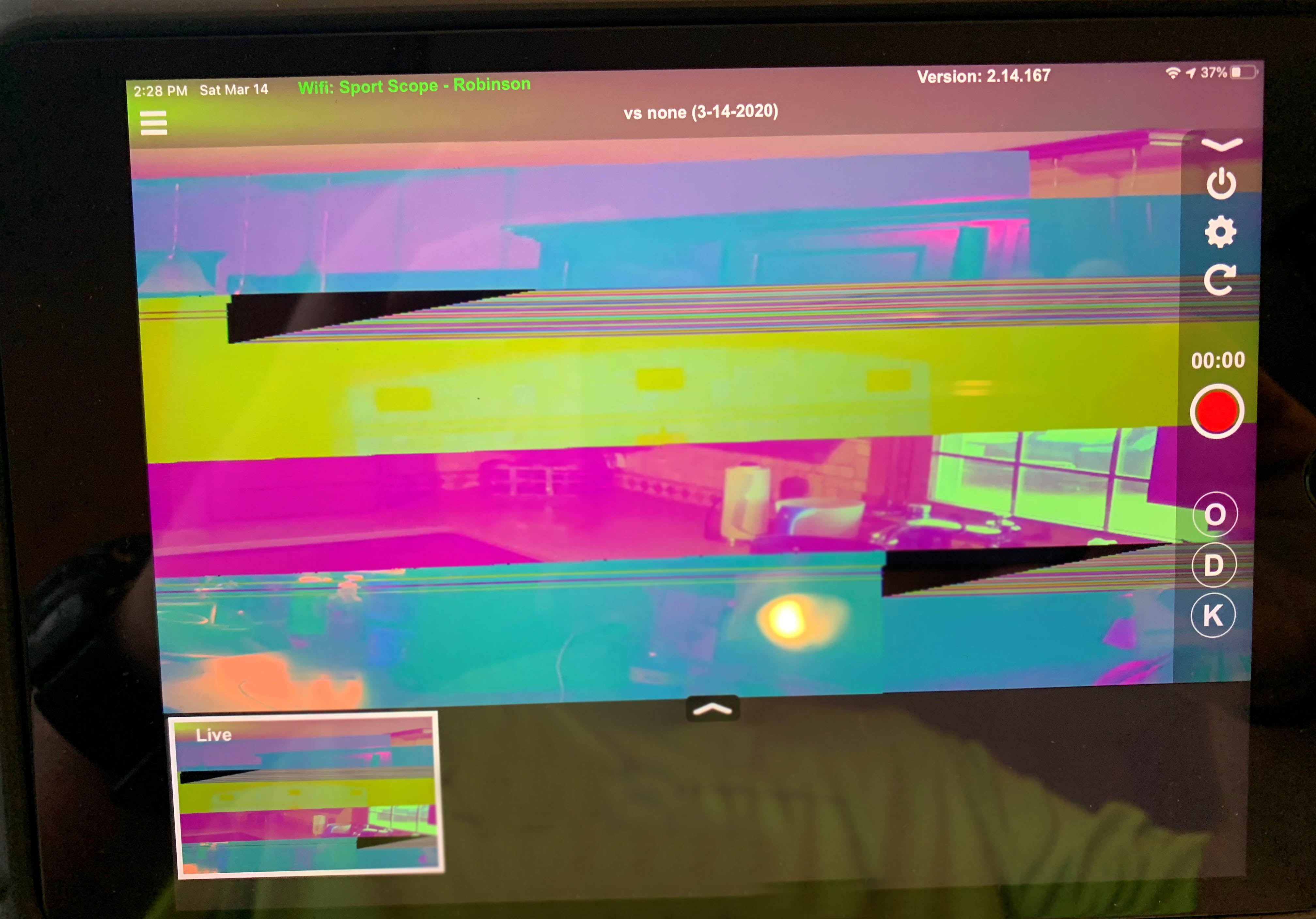 Distorted Video on iPad - Smart/Wireless Camera – Sport Scope