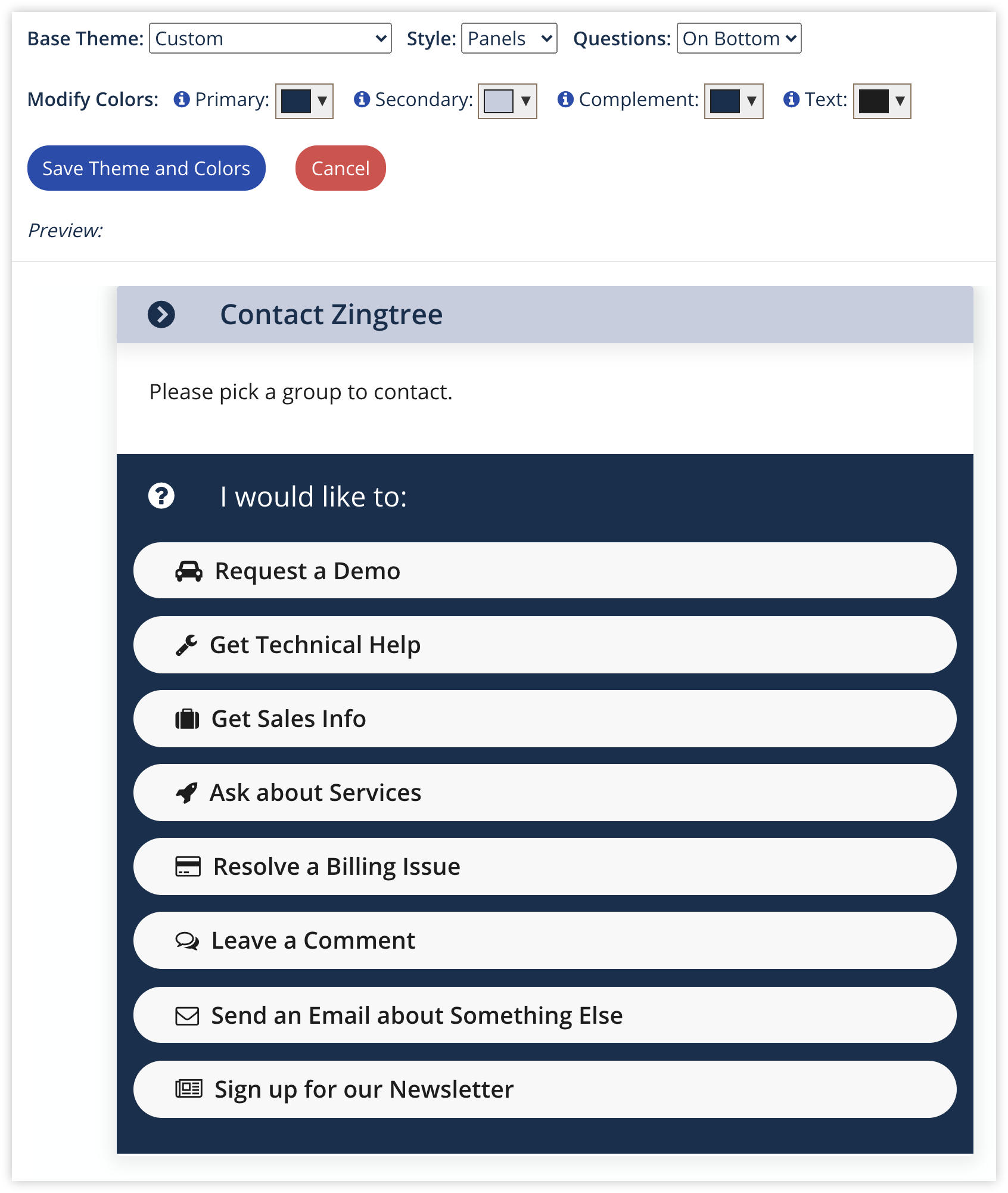 Customizing Zingtrees With Themes And Custom Css Zingtree Help Center