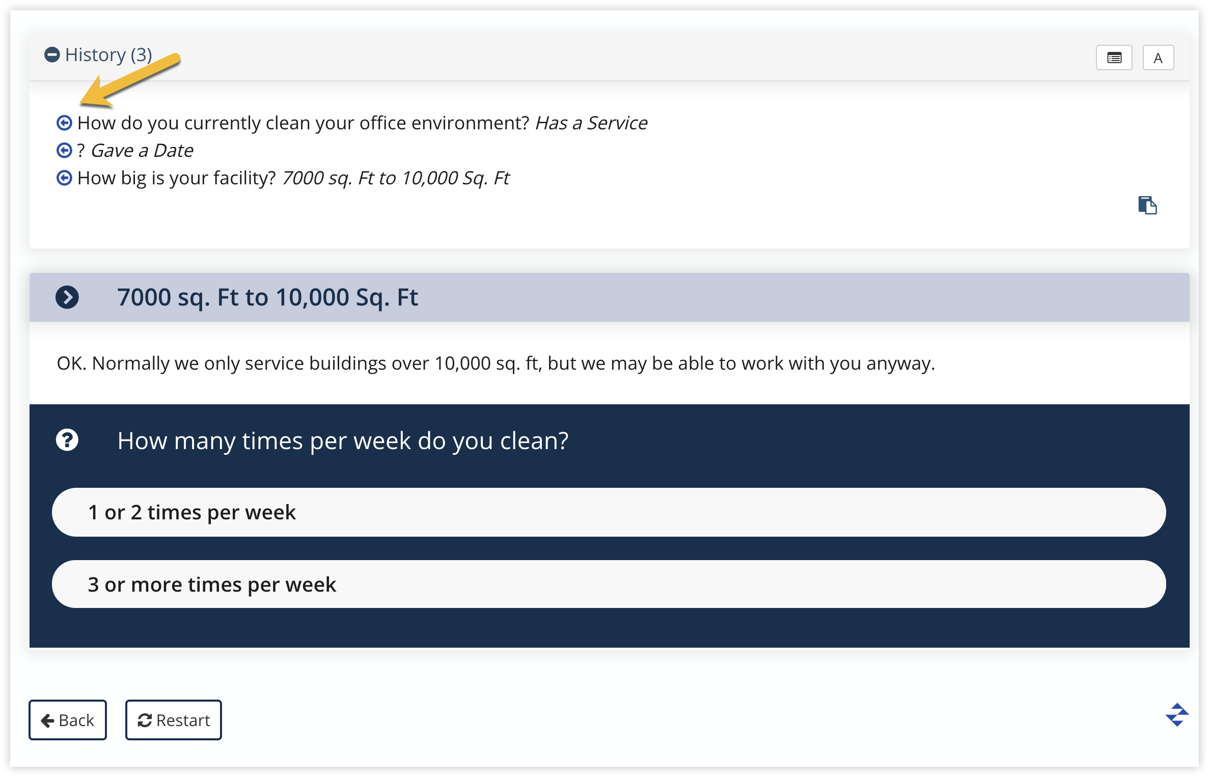 How to Add Context with History and Breadcrumbs – Zingtree Help Center