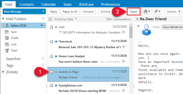 How to Manage Spam in Your Junk Folder - Waitsfield and Champlain ...