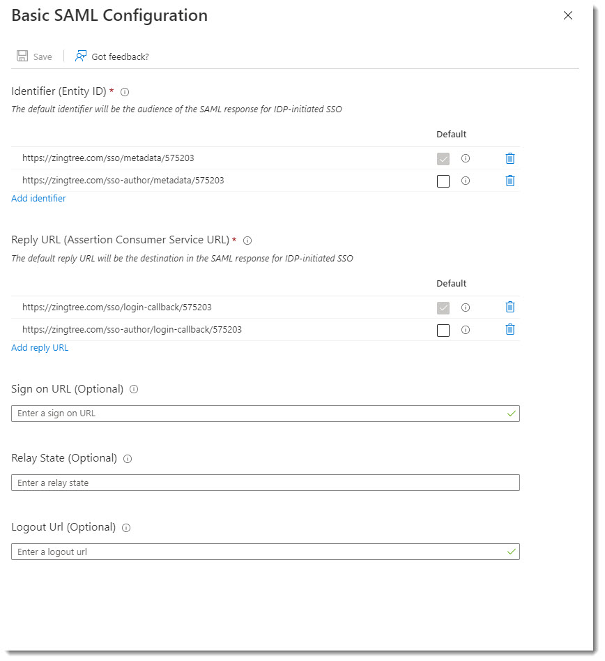 Microsoft Azure Single Sign-on Setup Guide – Zingtree Help Center