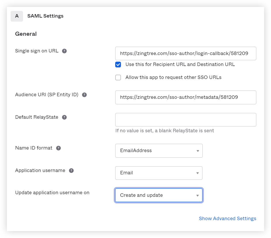 OKTA Single Sign-on Setup Guide – Zingtree Help Center