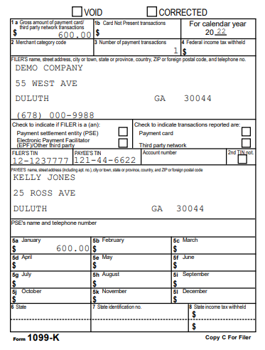 1099-K related changes in Sage 50 Release 2023