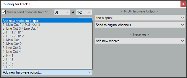 MT 48 - Reaper (Windows) configuration – Neumann