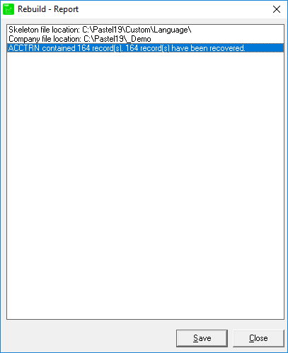 How do I rebuild a Btrieve file using the Rebuild Utility