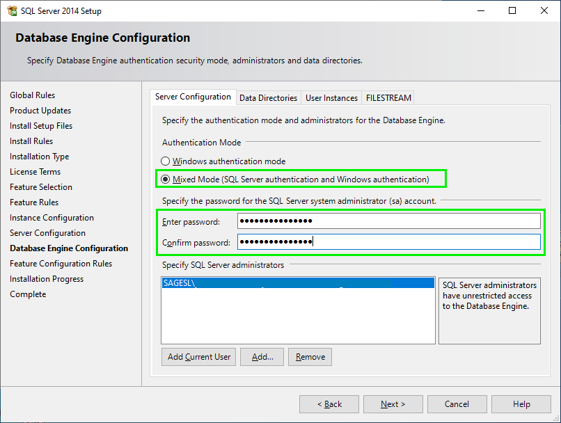 How to install SQL for Debtors Manager or Point of Sale