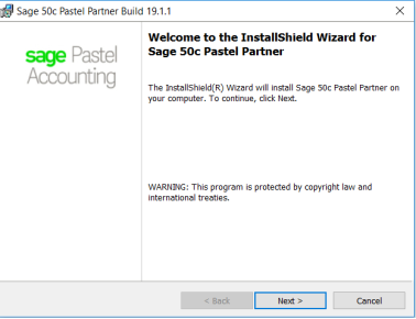 Installing and registering Sage 50cloud Pastel Accounting
