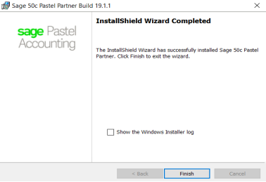 Installing and registering Sage 50cloud Pastel Accounting