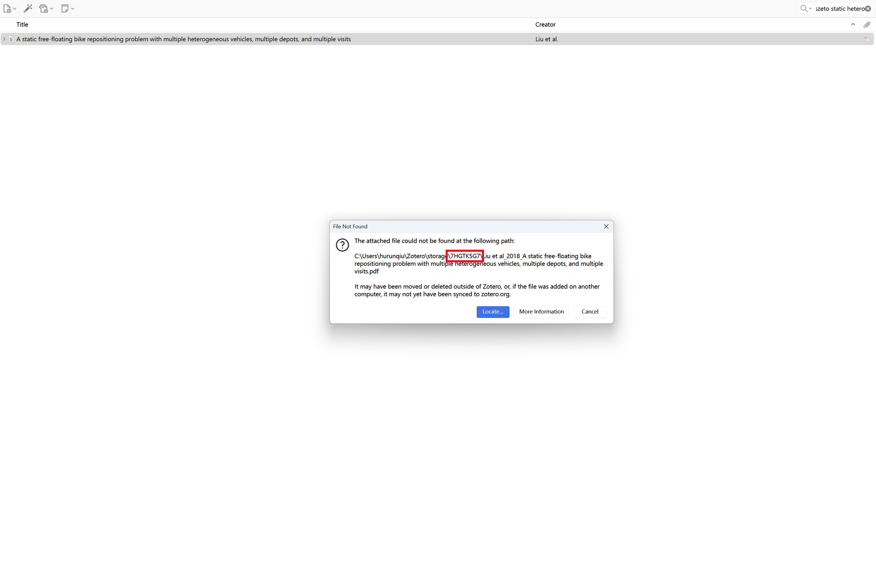 Sync Error using WebDAV (Debug ID: D1636255123) - Zotero Forums